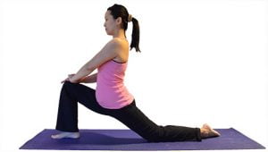 Crescent Moon Pose, Anjaneyasana - YOGALILY STUDIO | Yoga PIlates ...