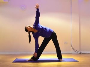 Half Moon Pose, Ardha Chandrasana, Yoga in Milton Keynes